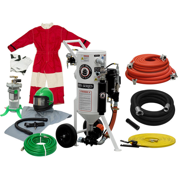 Sandblasters, Portable Pressure Hold 1.5 cu. ft. pneumatic operated (1 ...